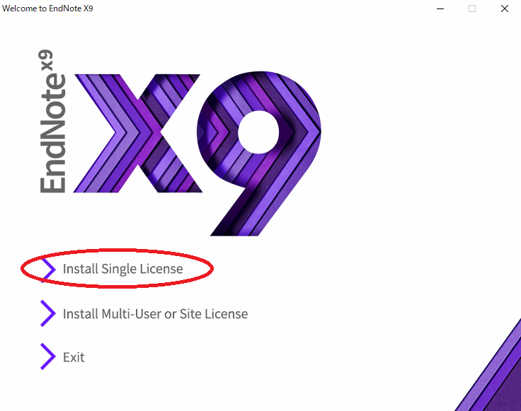 Q：EndNote X9 Windows 版インストール方法及び注意事項 | EndNote（文献管理、論文作成）