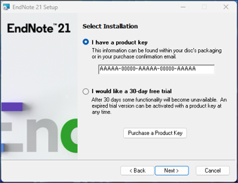 1. EndNoteをインストールする | EndNote（文献管理、論文作成）
