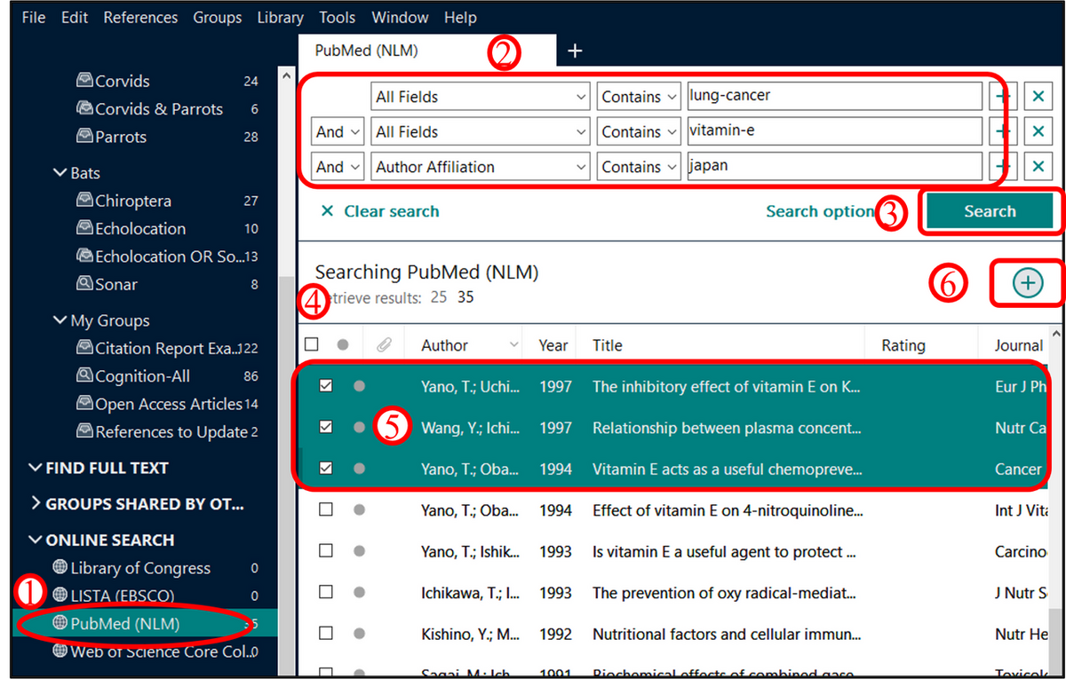 11. オンラインサーチ（PubMedを例に） | EndNote（文献管理、論文作成）